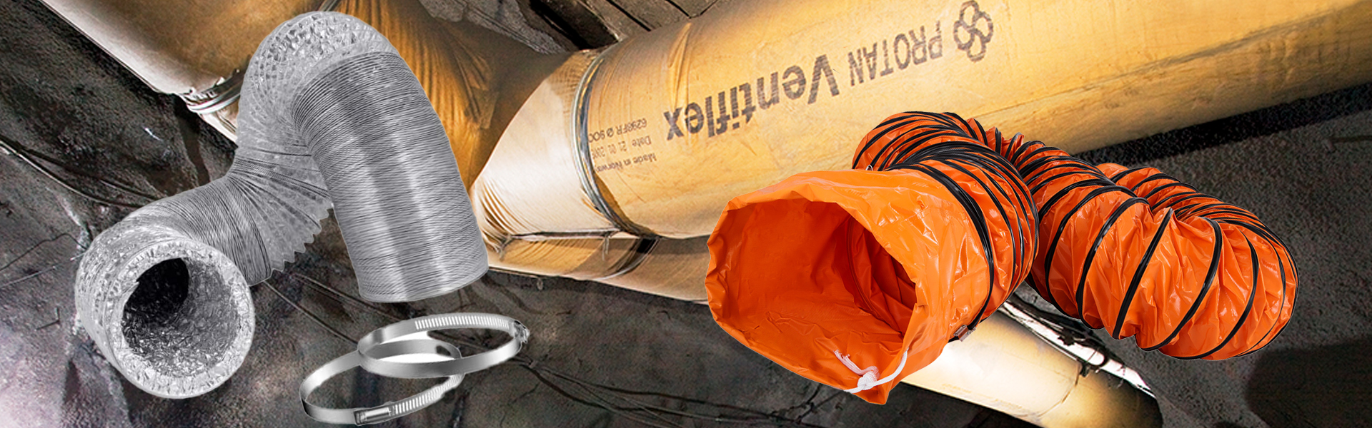 PVC Ventilation Duct Material – PVC Tarpaulin Ventilation Duct Fabric ...